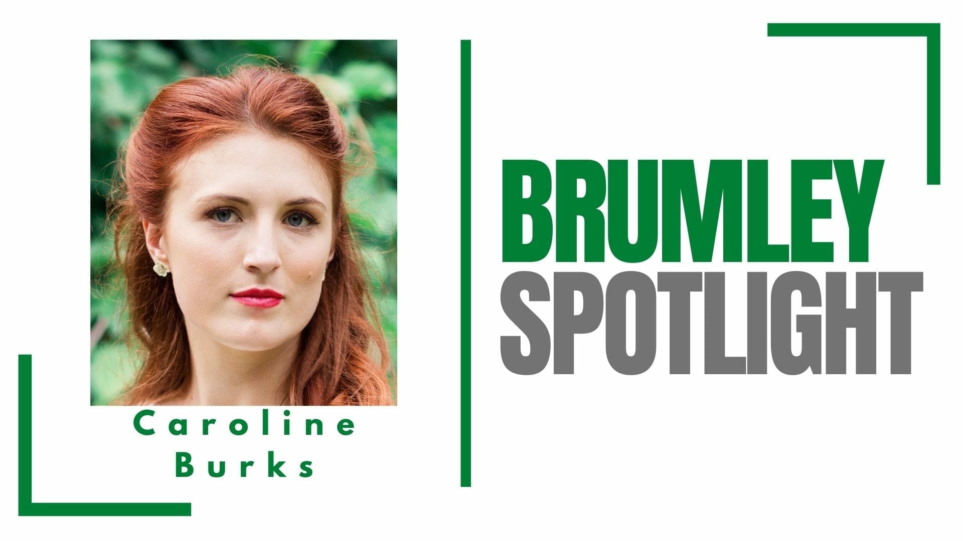 Caroline Burks, 2020-21 Brumley Fellow - The Strauss Center