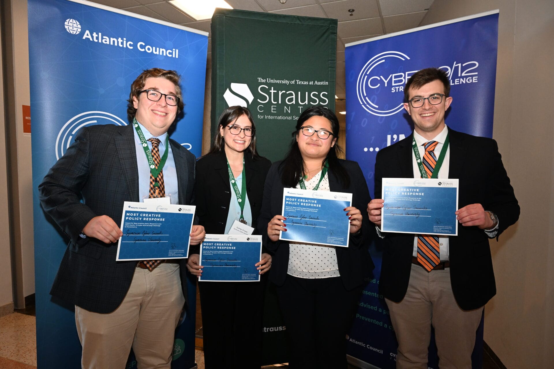2024 Cyber 9/12 Strategy Challenge - The Strauss Center