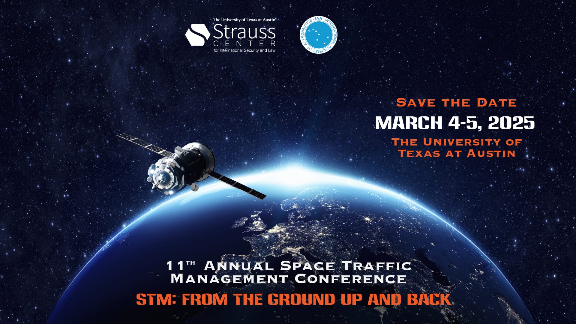 "STM: From the Ground Up and Back" 11th Annual Space Traffic Management ...