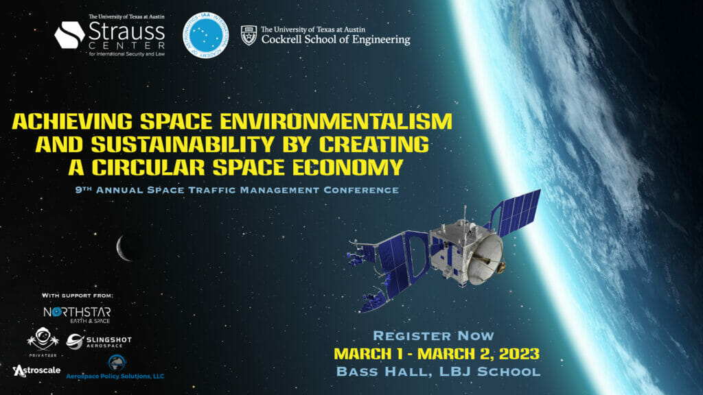 "Achieving Space Environmentalism and Sustainability” 2023 Space ...