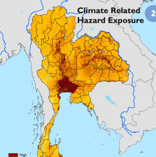 Thailand Climate Map