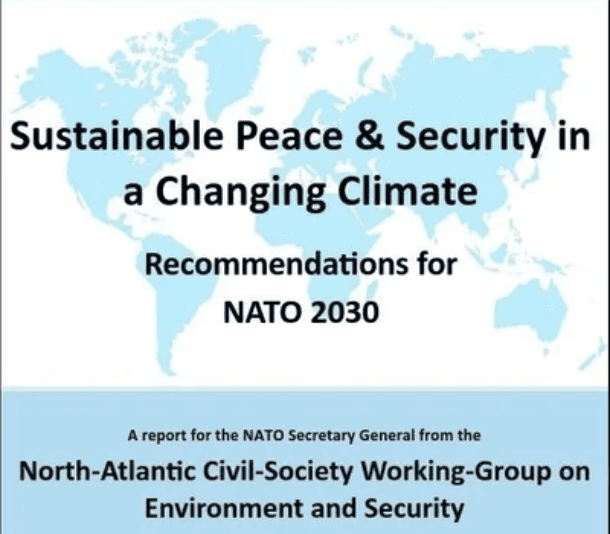 Moran Coauthors Report for the NATO Secretary General on Climate Change ...